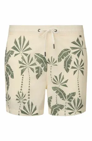 Onia Charles 5" Swim Trunks - Olive Multi