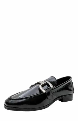 FOREVER & ALWAYS SHOES Rous Leather Bit Loafer
