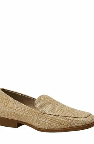 LANDS' END Classic Raffia Loafers