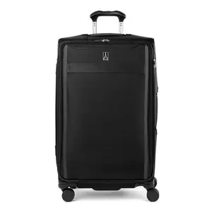 TRAVELPRO Versapack+ Lightweight Softside Expandable 29" Checked Spinner Luggage - Black
