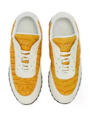 GIUSEPPE ZANOTTI Jimi Running Sneakers - Yellow