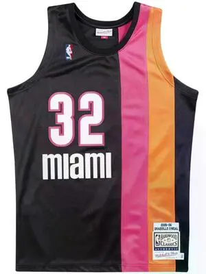 Mitchell & Ness Nba Miami Heat 2005-06 Shaq O'neal Authentic Jersey - Black