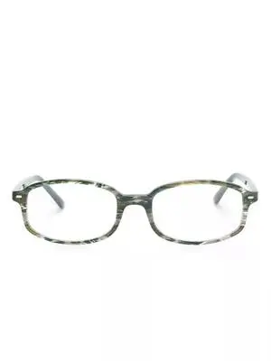 Ray-ban Square Frame Glasses - Green
