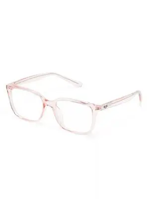 Ray-ban Square Frame Glasses - Pink