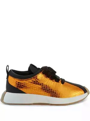 GIUSEPPE ZANOTTI Ferox Low-top Sneakers - Orange