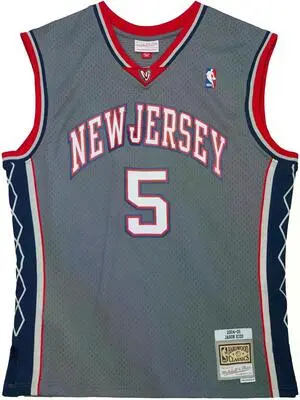 Mitchell & Ness Nba Alternate Nets 2004 Jason Kidd Jersey - Grey