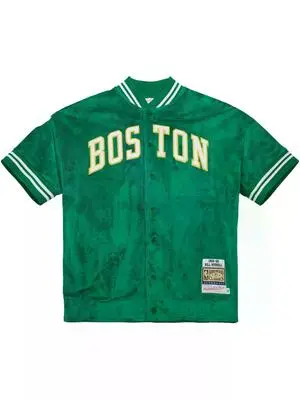 Mitchell & Ness Boston Celtics 1959/60 Bill Russell Shooting Shirt - Green