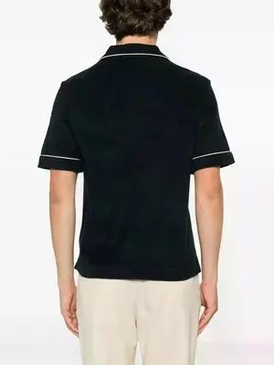 Moncler Textured Polo Shirt