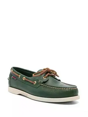 SEBAGO Portland Martellato Boat Shoes - Green