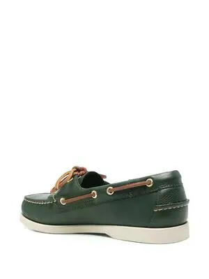 SEBAGO Portland Martellato Boat Shoes - Green
