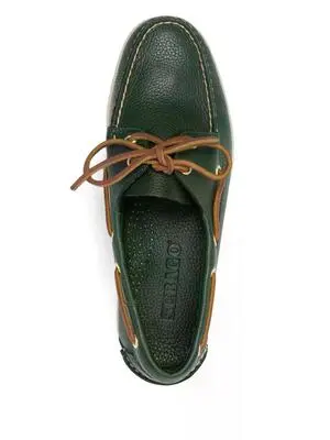 SEBAGO Portland Martellato Boat Shoes - Green
