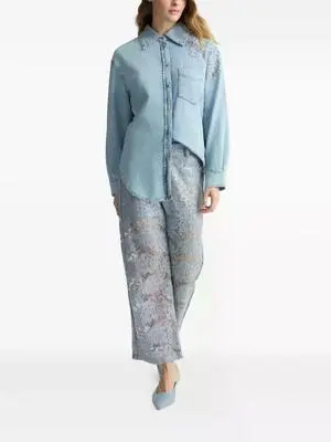 Liu Jo Floral-lace Jeans