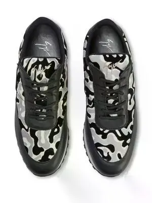 GIUSEPPE ZANOTTI Jimi Lace-up Sneakers - Black