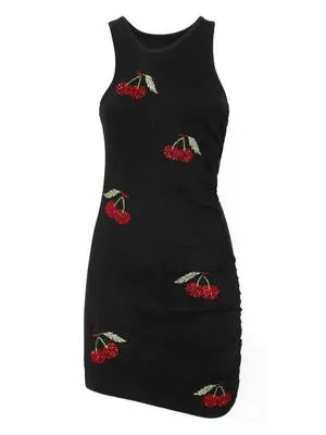 Philipp Plein Cherry-motif Mini Dress