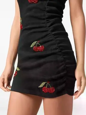 Philipp Plein Cherry-motif Mini Dress