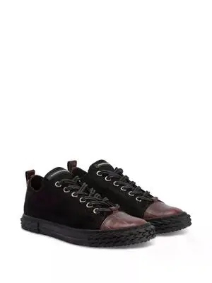 GIUSEPPE ZANOTTI Blabber Lace-up Sneakers - Black