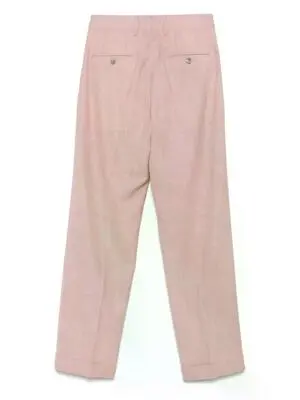 LARDINI Tailored Trousers - Pink