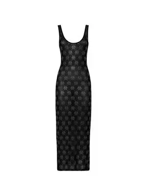 Philipp Plein Monogram Dress - Black