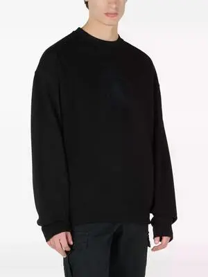 Roberto Cavalli Logo-embroidered Sweatshirt - Black