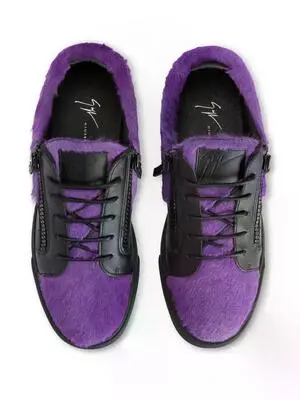 GIUSEPPE ZANOTTI Frankie Double-zip Low-top Sneakers