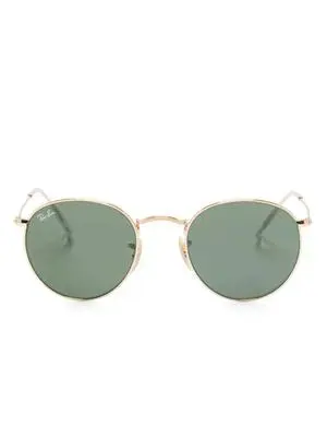 Ray-ban Round Frame Sunglasses - Gold