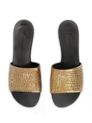 GIUSEPPE ZANOTTI Shirley Leather Sandals