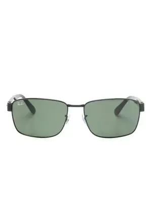 Ray-ban Rectangle-frame Sunglasses - Black