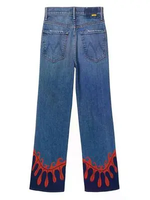La DoubleJ X Mother The Tomcat Roller Jeans