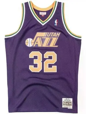 Mitchell & Ness Nba Utah Jazz 91 Karl Malone Swingman Jersey - Purple