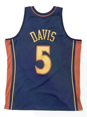 Mitchell & Ness Nba Golden State Warriors '06 Baron Davis Swingman Jersey Top - Blue