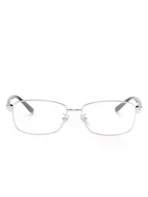 Ray-ban Square Frame Eyeglasses - Silver