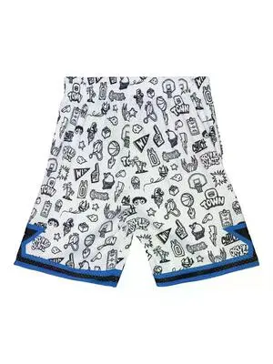 Mitchell & Ness Orlando Magic 1994 Doodle Basketball Shorts