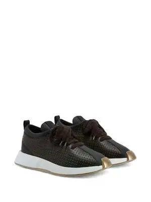 GIUSEPPE ZANOTTI Ferox Lace-up Low-top Sneakers - Black