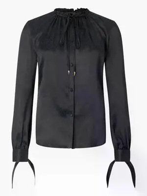 Roberto Cavalli Cuffed Blouses