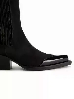 Alexandre Vauthier Suede Ankle Boots