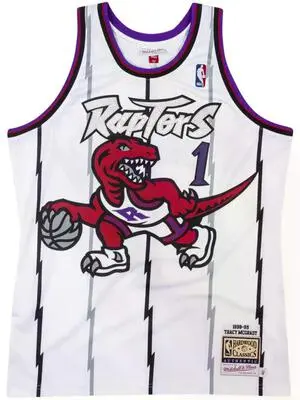 Mitchell & Ness Nba Toronto Raptors 98 Tracy Mcgrady Authentic Jersey - White