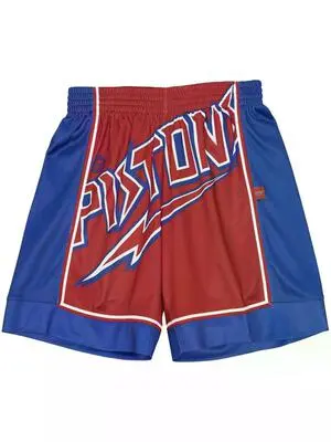 Mitchell & Ness Nba Detroit Pistons Blown Out Shorts