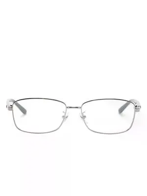 Ray-ban Square Frame Eyeglasses - Silver
