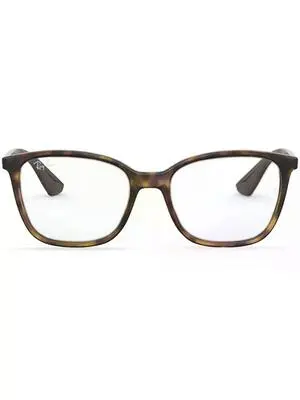 Ray-ban Square-frame Eyeglasses - Brown
