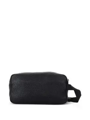 Just Cavalli Leather Wash Bag