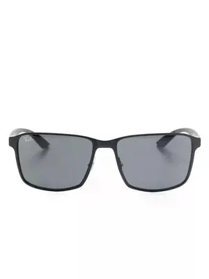 Ray-ban Rectangle-frame Sunglasses - Black
