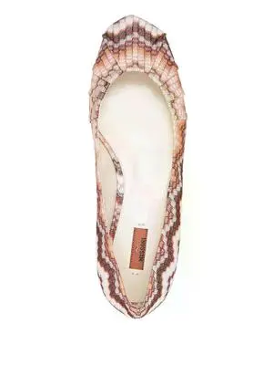 Missoni Zigzag Ballerina Flats