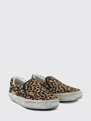 GOLDEN GOOSE Animalier Pony Skin Slip-on Sneakers - Multicolor