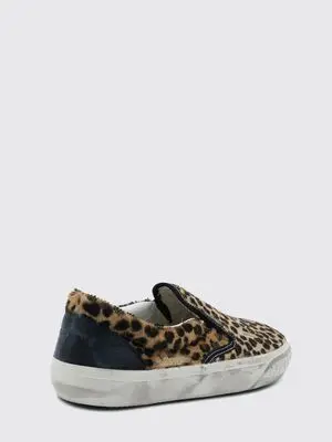 GOLDEN GOOSE Animalier Pony Skin Slip-on Sneakers - Multicolor