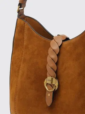 Isabel Marant Étoile Shoulder Bag With Braided Detail - Brown