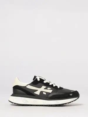 Premiata Silver Tone Shoes For Women