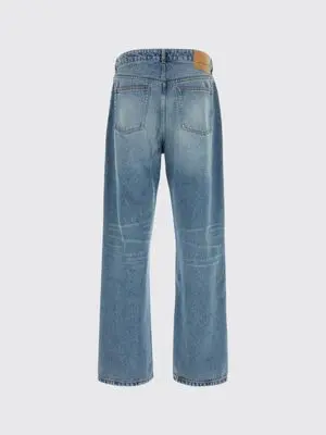 AMI Paris Mid-rise Wide Leg Jeans