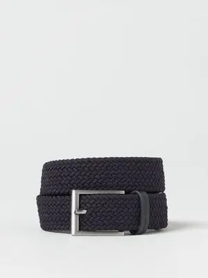 Armani Exchange Armani Exchange Woven Belt Blue