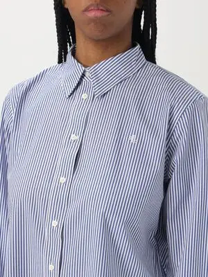 Ralph Lauren Striped Button-up Shirt - Blue 1