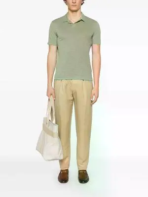 Canali Linen T-shirt - Green